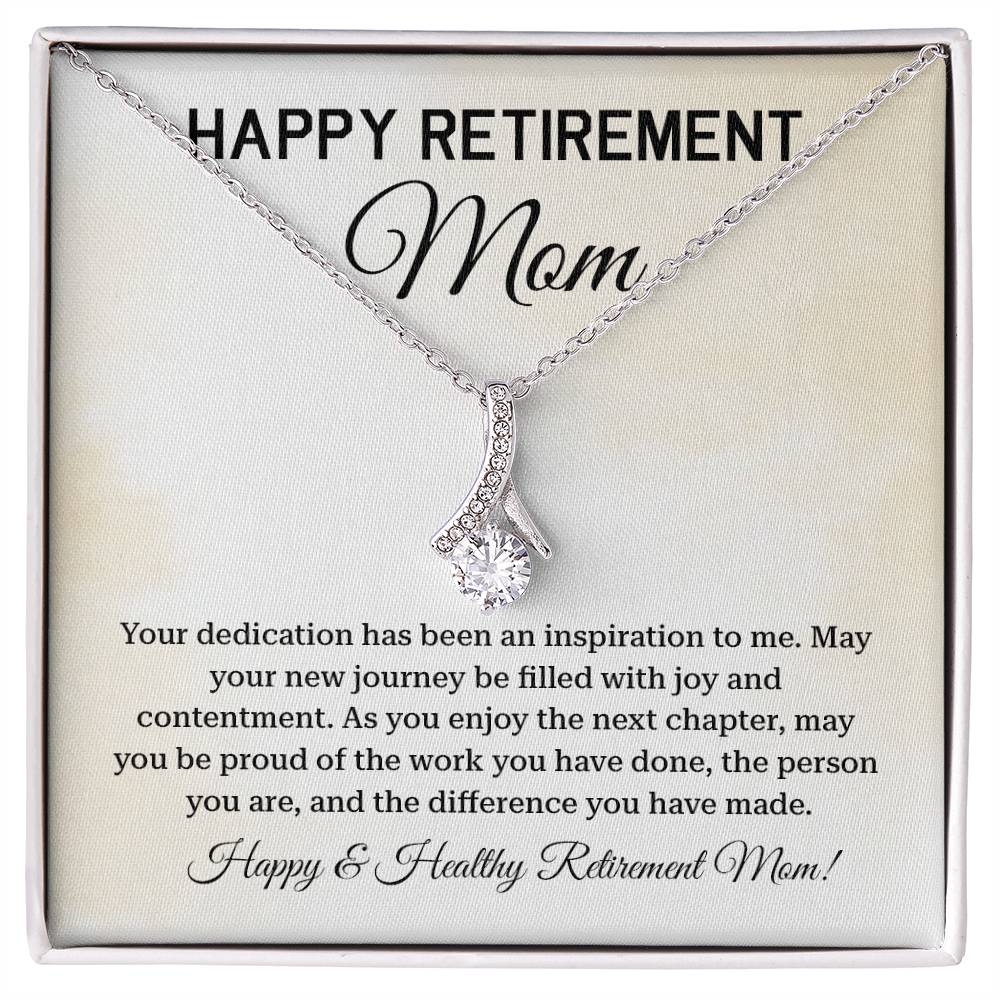 Necklace Gift for Retired Mom from Daughter or Son – JeweLayer